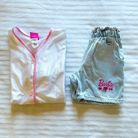 Barbie | Matching Sets | Barbie Kids Shorts And Top Combo Sizes 4 And ...
